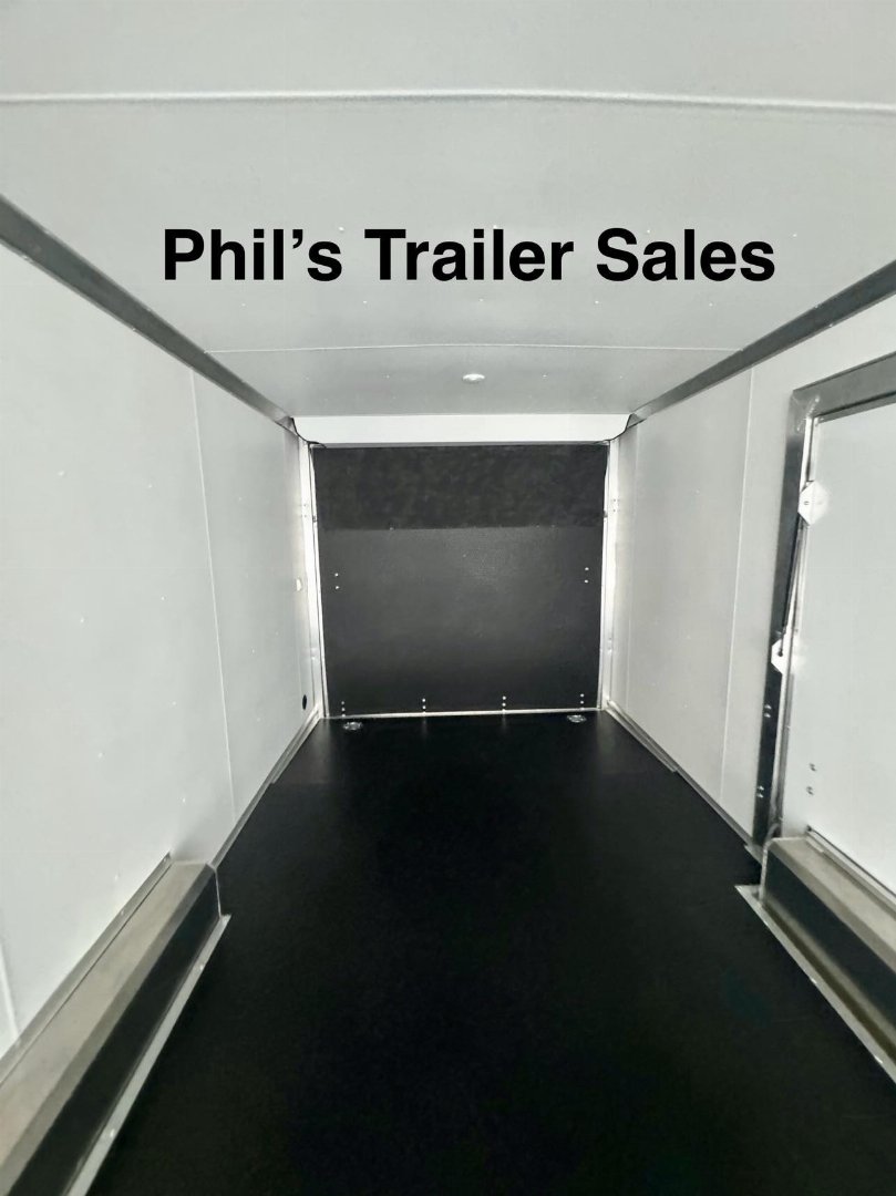 New 2025 E-Z HAULER 8.5X24 Cargo / Enclosed Trailer V NOSE FINISHED ...