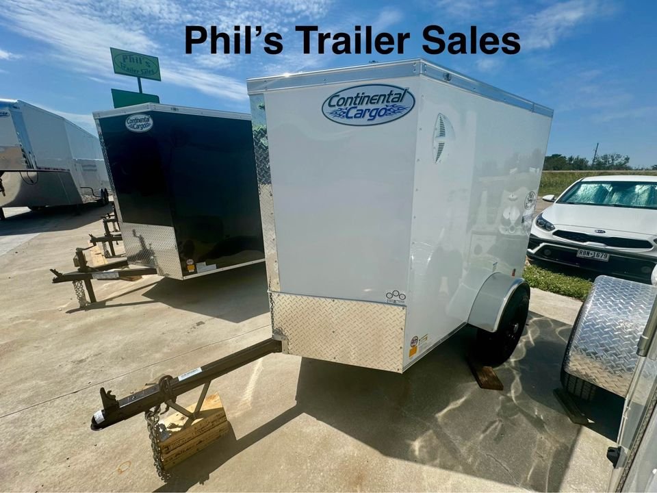 New 2025 Continental Cargo 4X6 Cargo / Enclosed Trailer | Robinson Texas