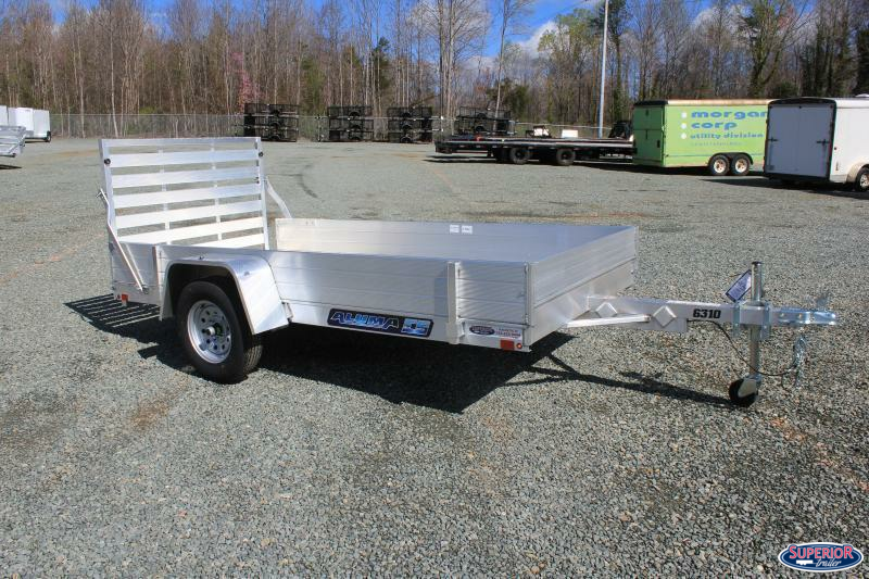 New 2025 ALUMA 6310 w/ 12" Solid Sides Utility Trailer | Virginia Beach ...