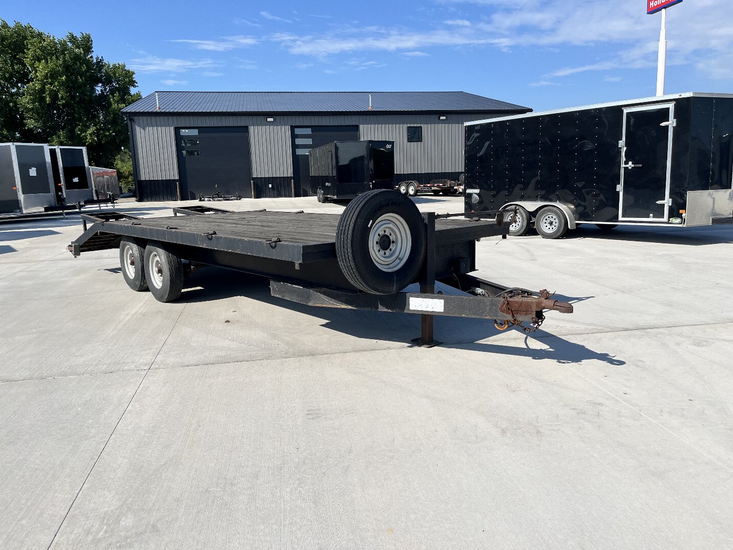 Used 1993 EHRL 21ft 14K stand up ramps Flatbed Trailer | Bismarck North ...