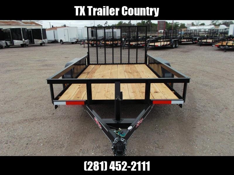 New 2025 J&C TRAILERS 12ft Tandem Axle Utility Trailer / Channel Wrap ...