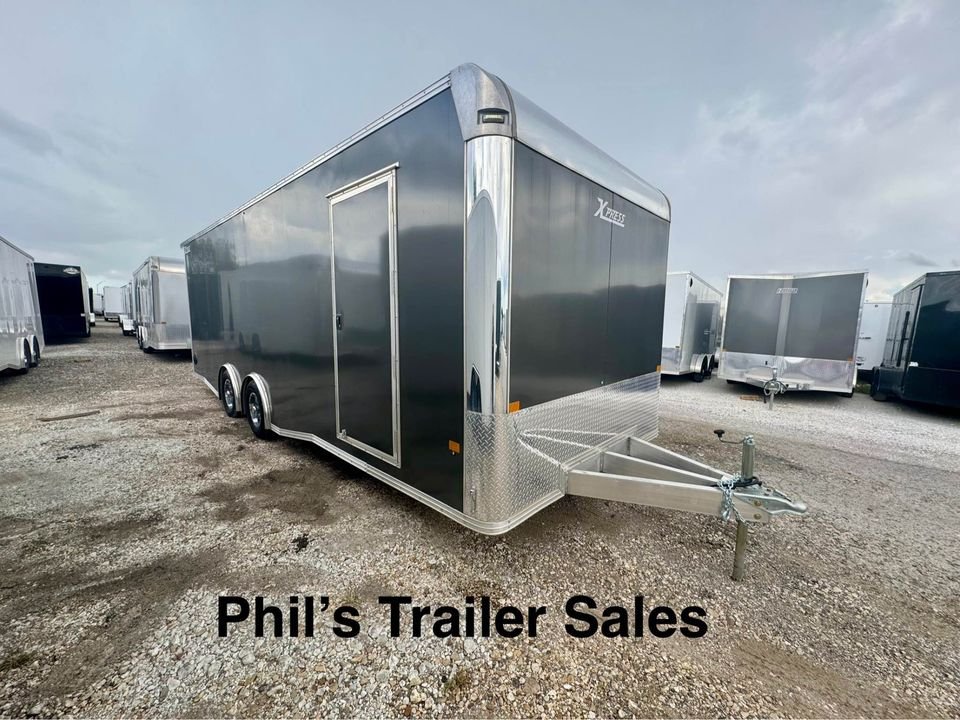 New 2023 E-Z Hauler 8.5x24 FACTORY DEMO UNIT Car / Racing Trailer ONLY ...
