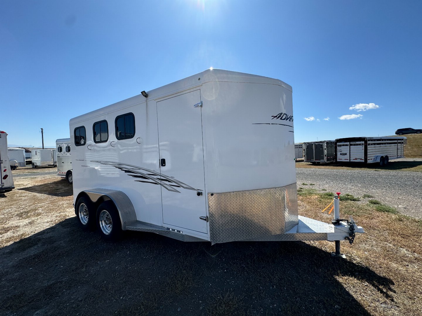 Used 2016 TRAILS WEST 3H Adventure BH Horse Trailer | Three Forks Montana