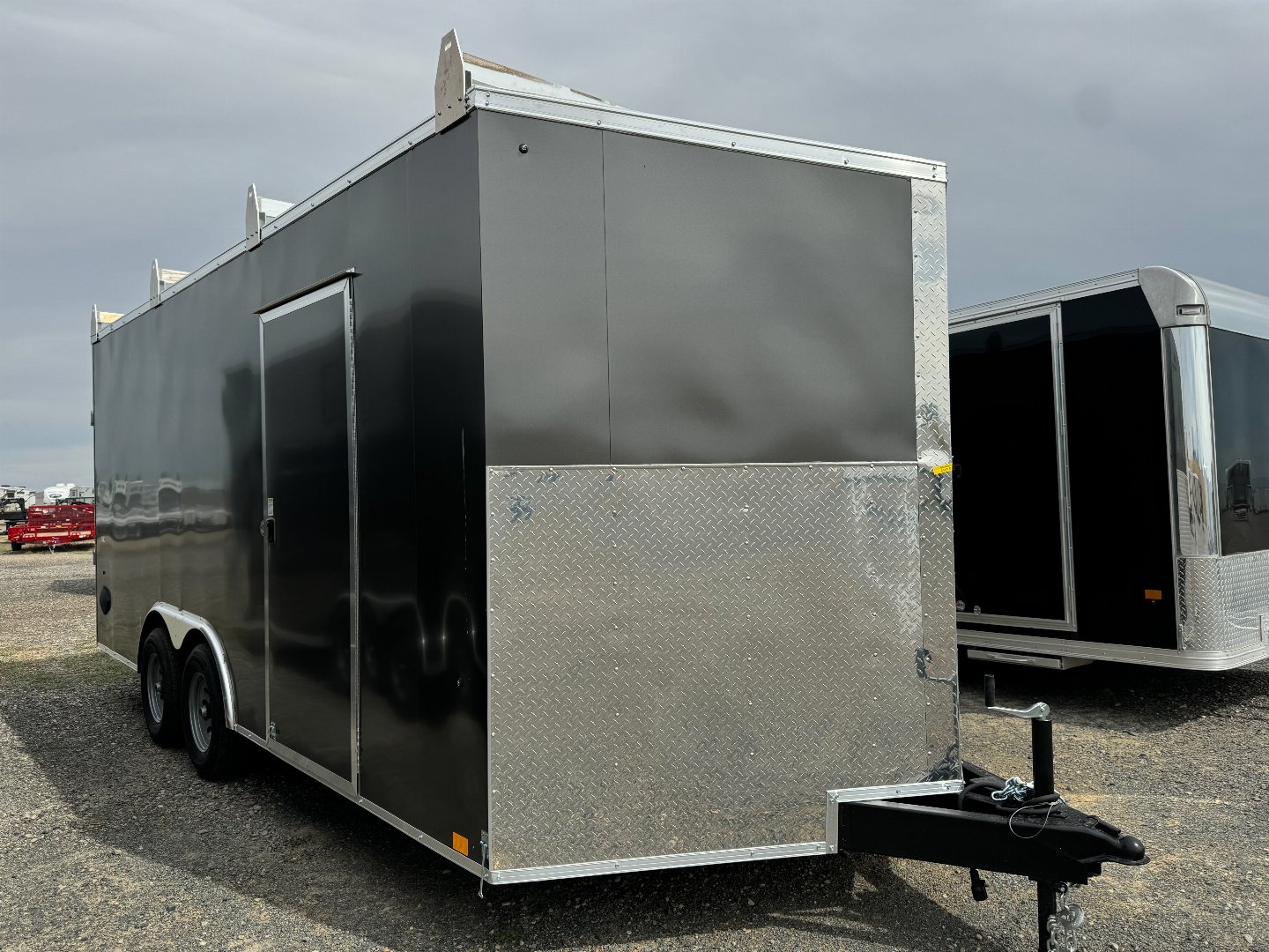 New 2024 LOOK TRAILERS 8.5x18 Element SE Cargo / Enclosed Trailer ...