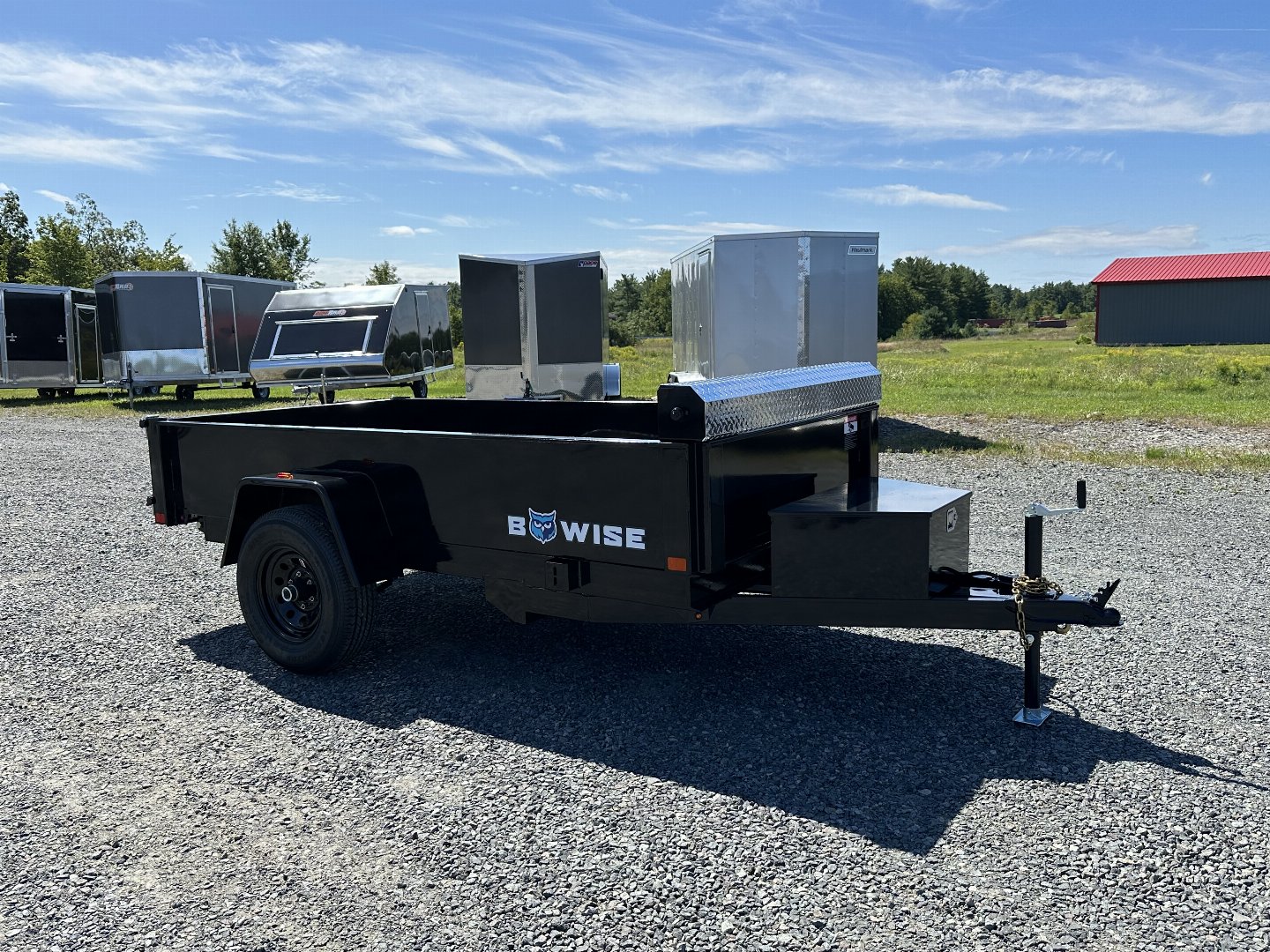 New 2025 BWISE DTR510LP-5 Dump Trailer | Hudson Falls New York