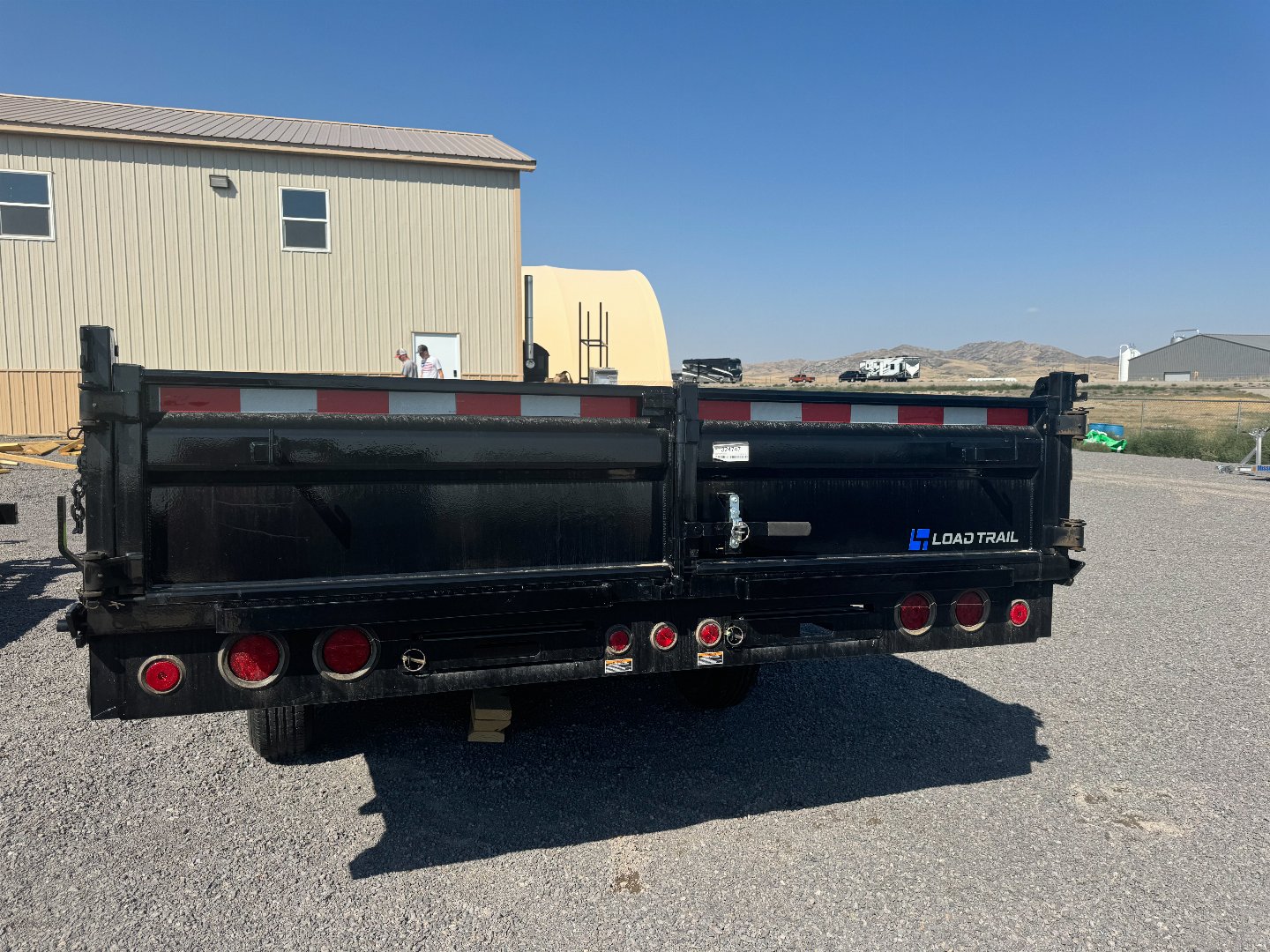 New 2024 Load Trail 16' DZ Deck Over Dump Dump Trailer | Three Forks ...