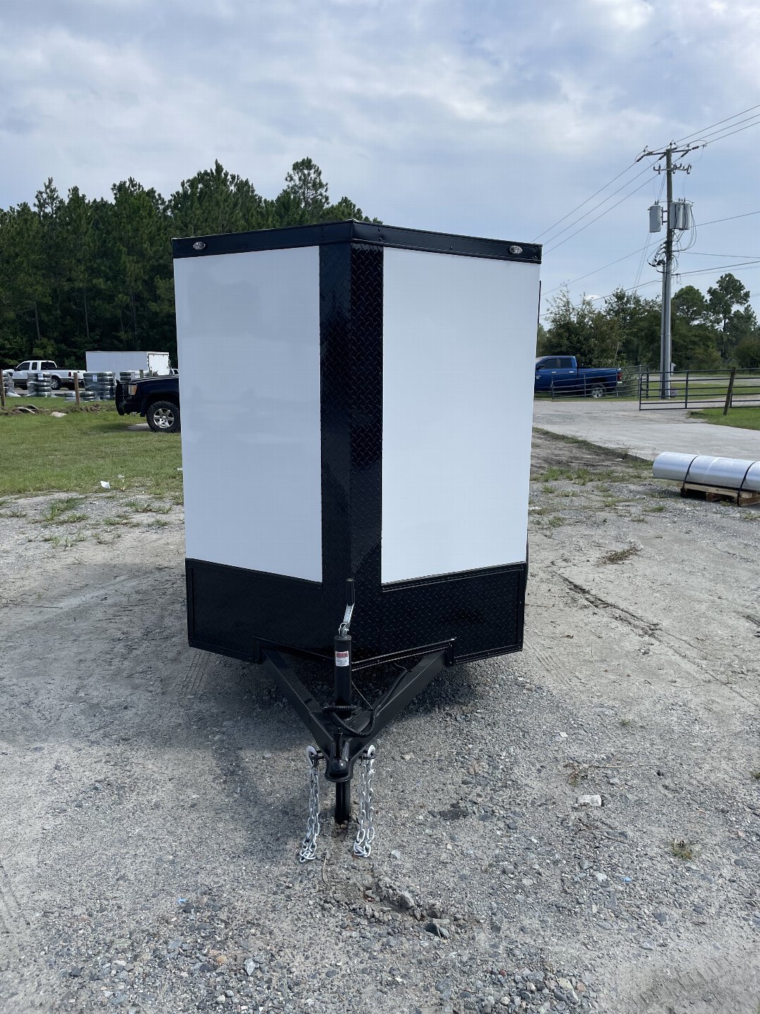 New 2025 PowerLine Cargo 5X8 SA Enclosed Trailer | Fitzgerald Georgia