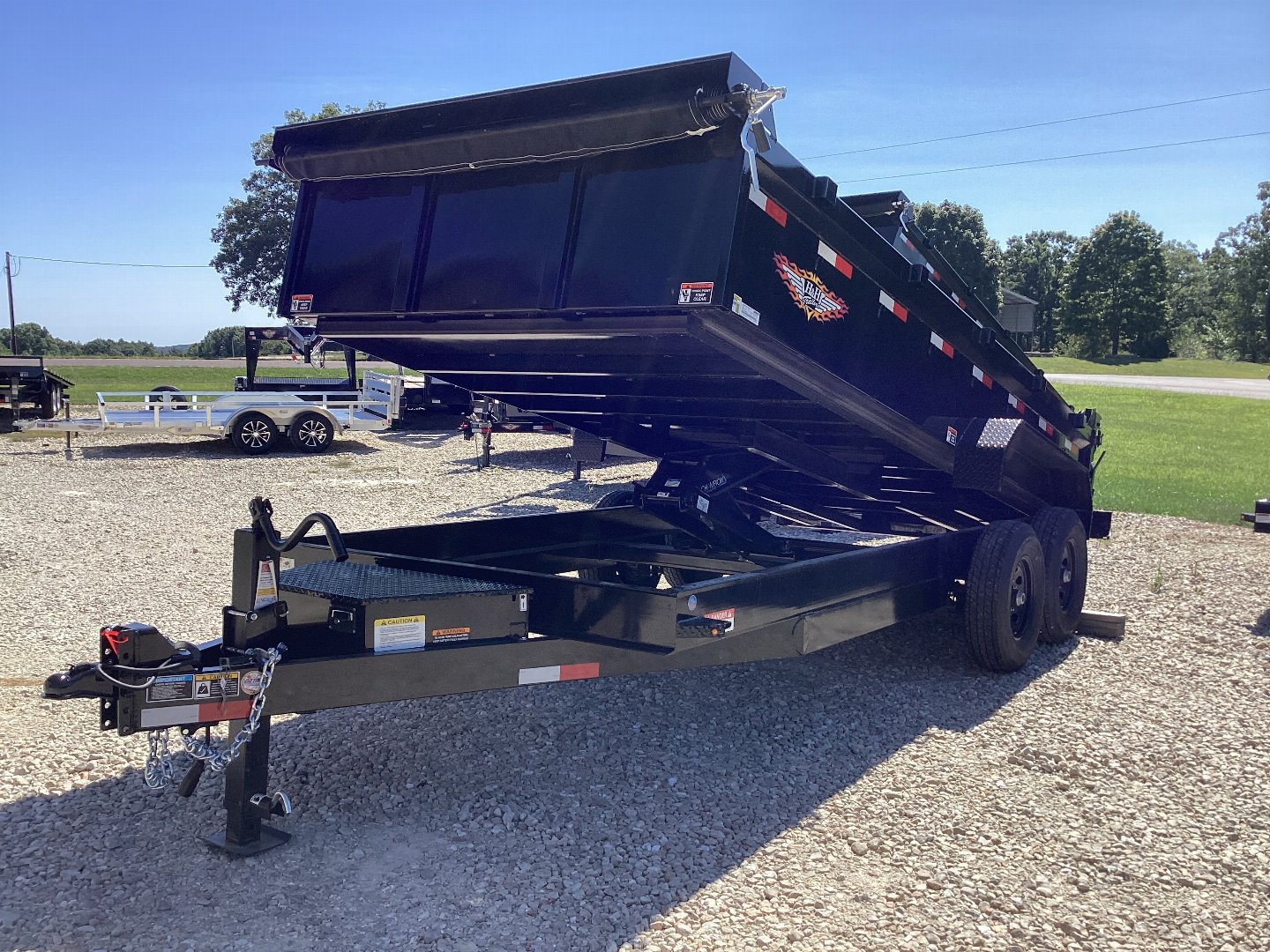 New 2024 H&H 83x16 Industrial Dump Trailer, 14k | Hermann Missouri