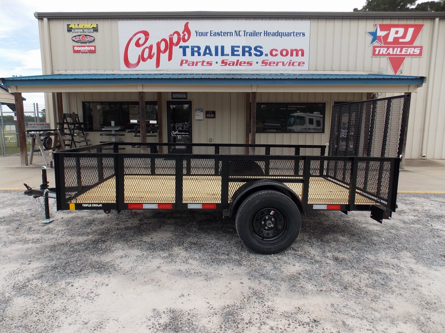 New 2025 TRIPLE CROWN TRAILERS TC U6X12G 2M 2' MESH SIDE UTILITY ...