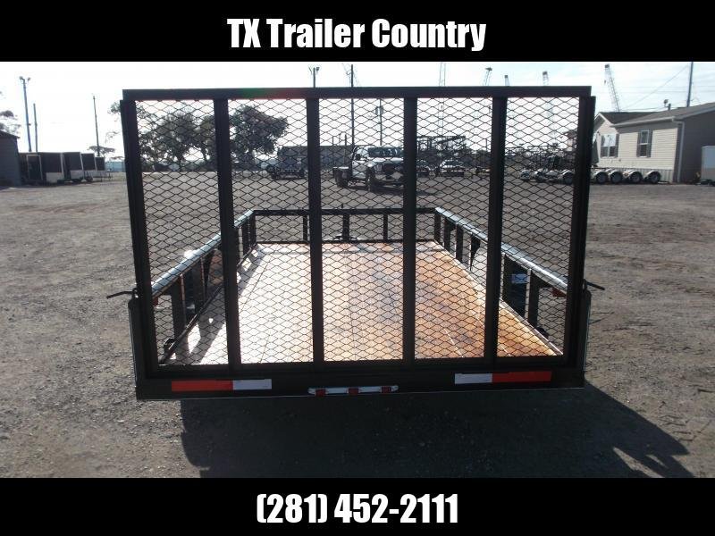 New 2025 J&C TRAILERS 77x12 Single Axle Utility Trailer / C-Channel ...
