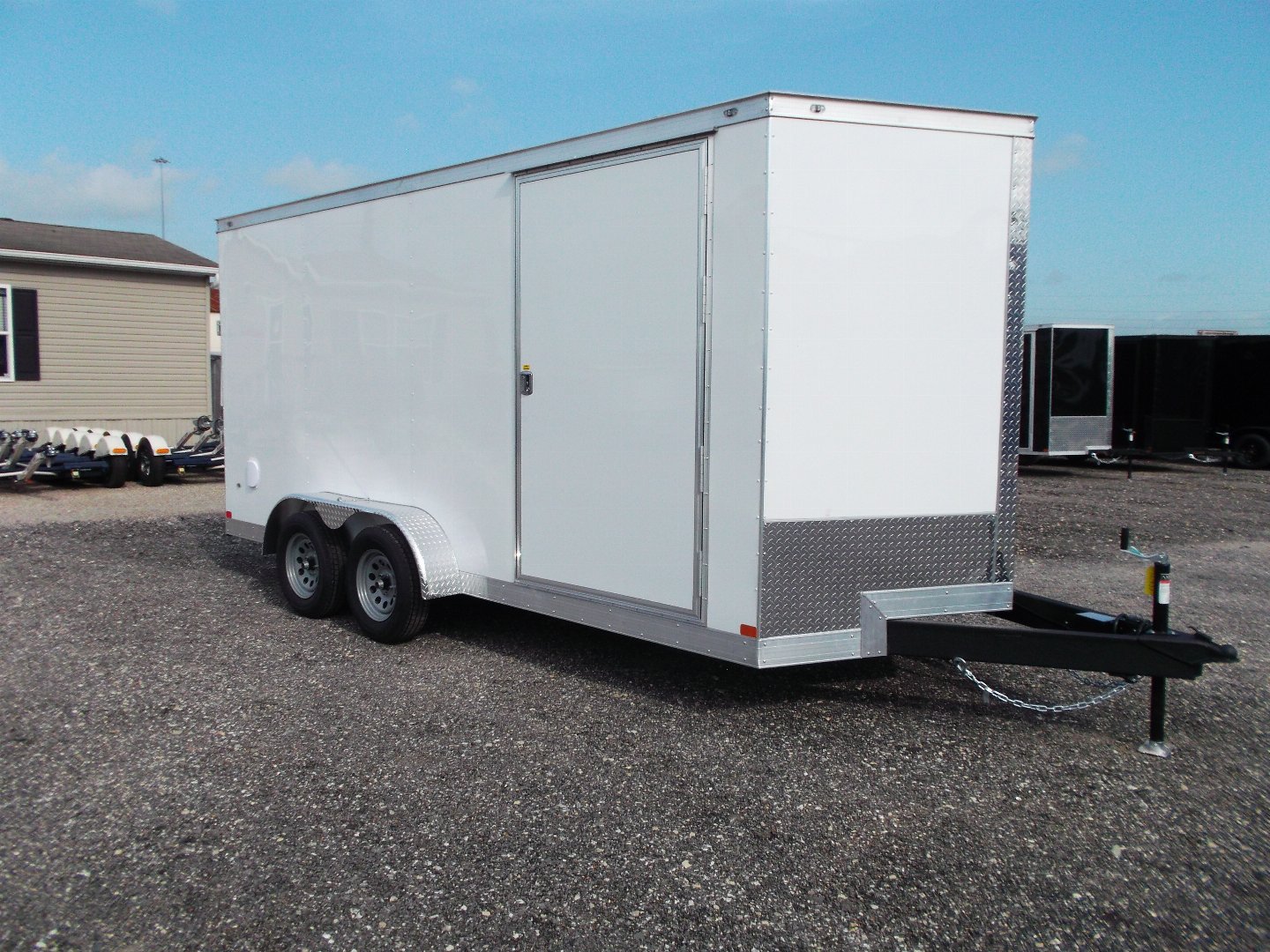 New 2025 COVERED WAGON TRAILERS 7x16 Cargo Trailer / Enclosed Trailer ...