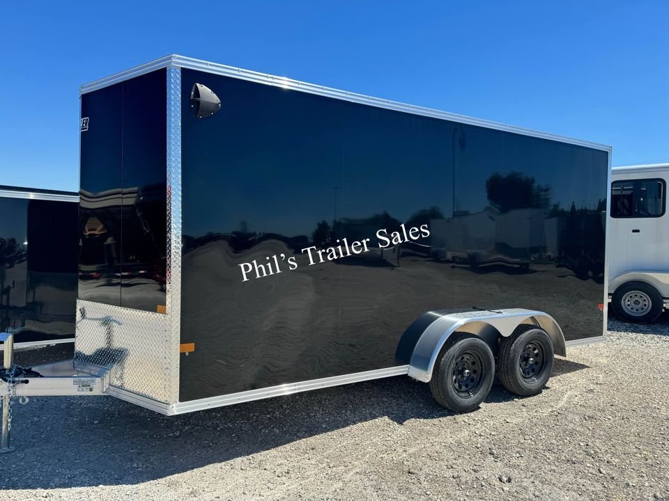 New 2025 E-Z Hauler 7X16 ALL ALUMINUM Cargo / Enclosed Trailer ...