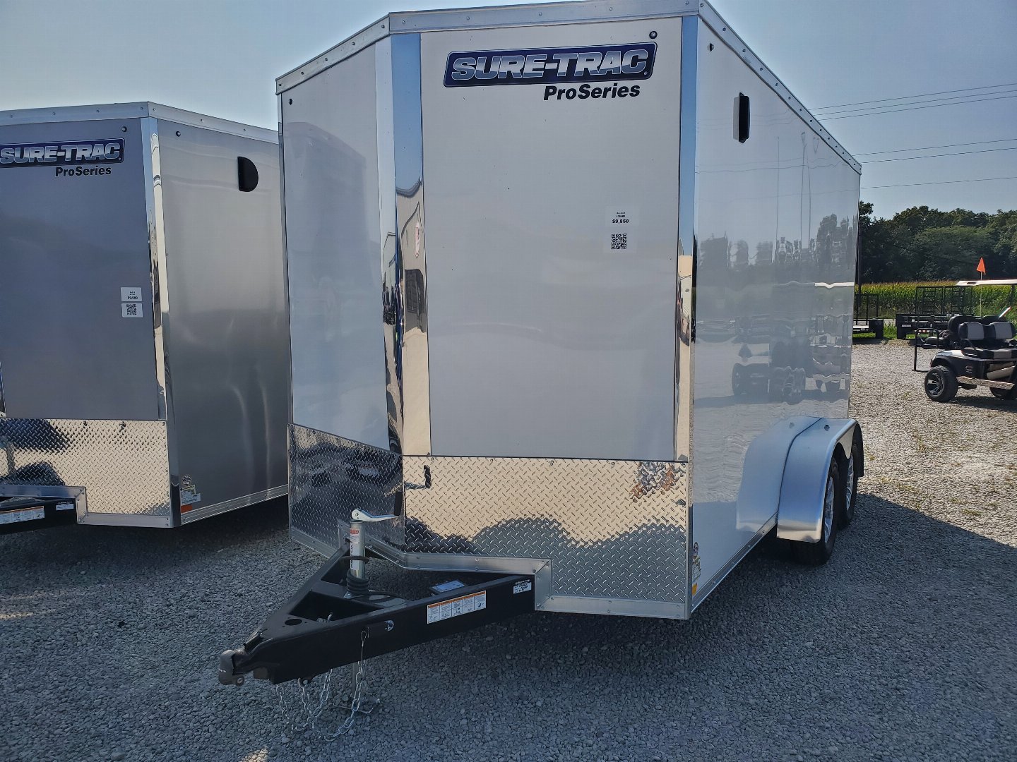 New 2025 Sure-Trac 7x14 Pro Series Enclosed Wedge Cargo Trailer ...