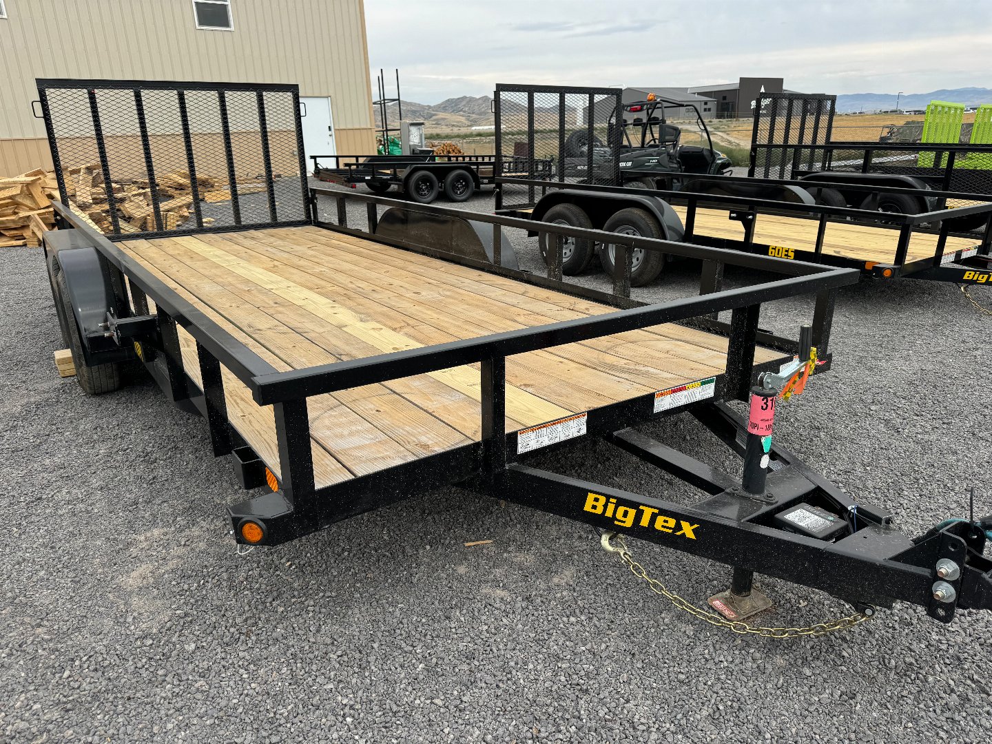 New 2025 Big Tex Trailers 70PI 18' Utility Trailer | Three Forks Montana
