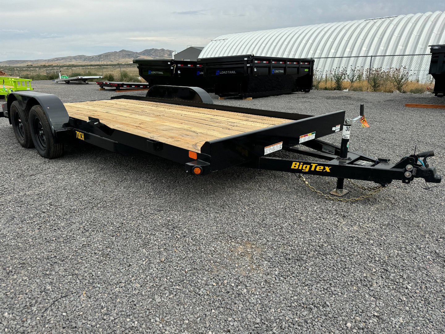 New 2025 BIG TEX TRAILERS 70CH 83x18 Car Hauler | Three Forks Montana