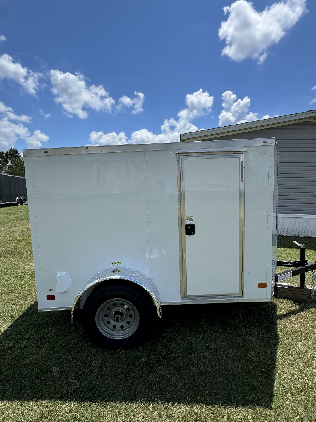 New 2025 NationCraft Trailers 5x8SA w/ Side Door Cargo / Enclosed ...