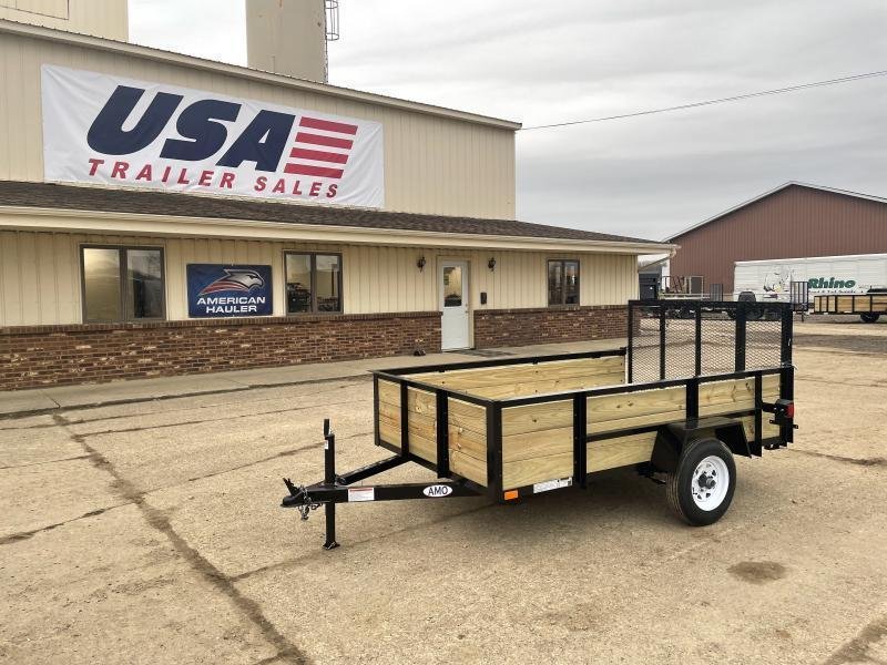 New 2025 AMO 4x8 2k Woodside Landscape Trailer "Old Stock" | Wayland ...