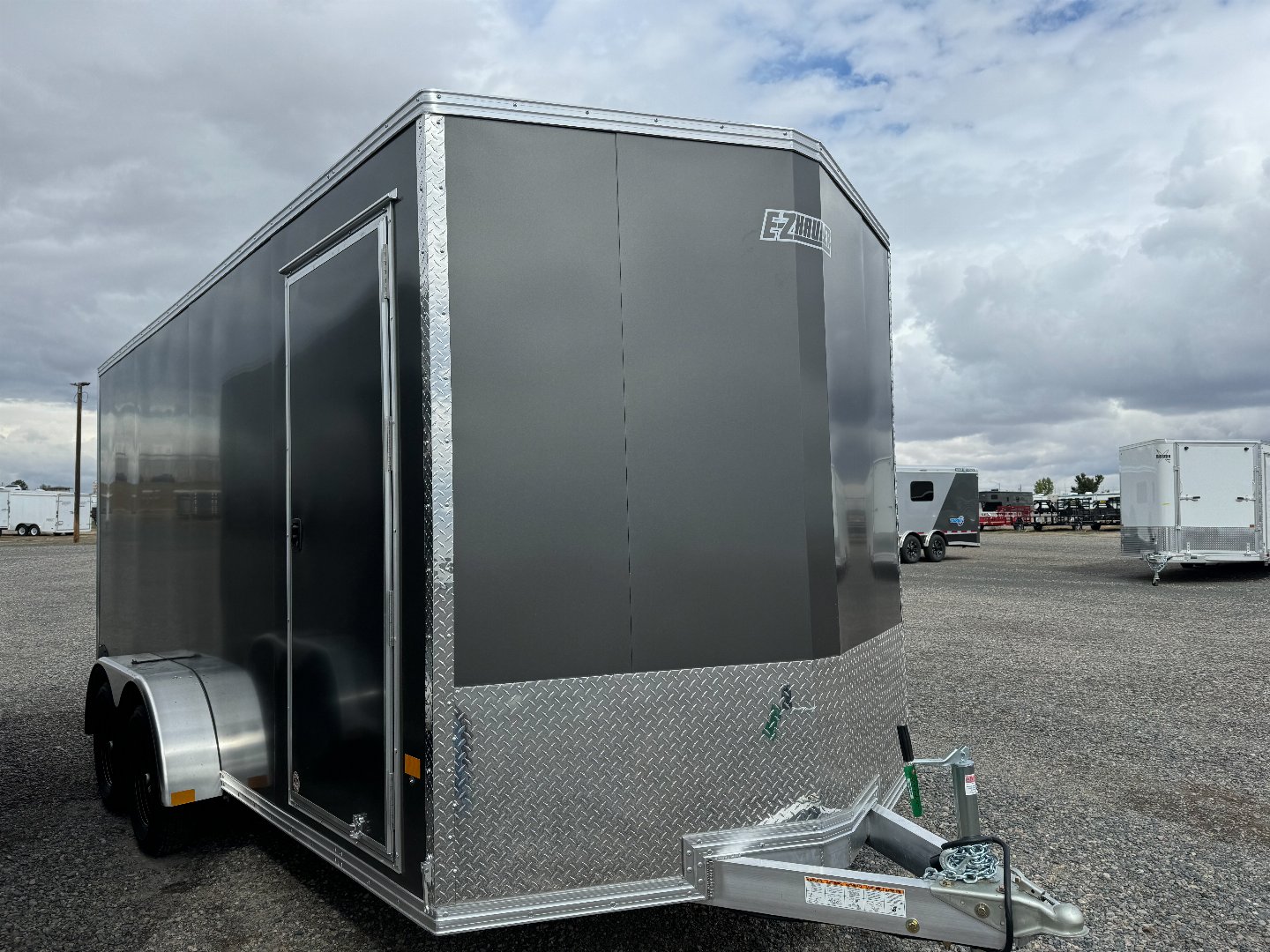 New 2024 ALCOM 7.x16 EzHauler Cargo / Enclosed Trailer | Three Forks ...