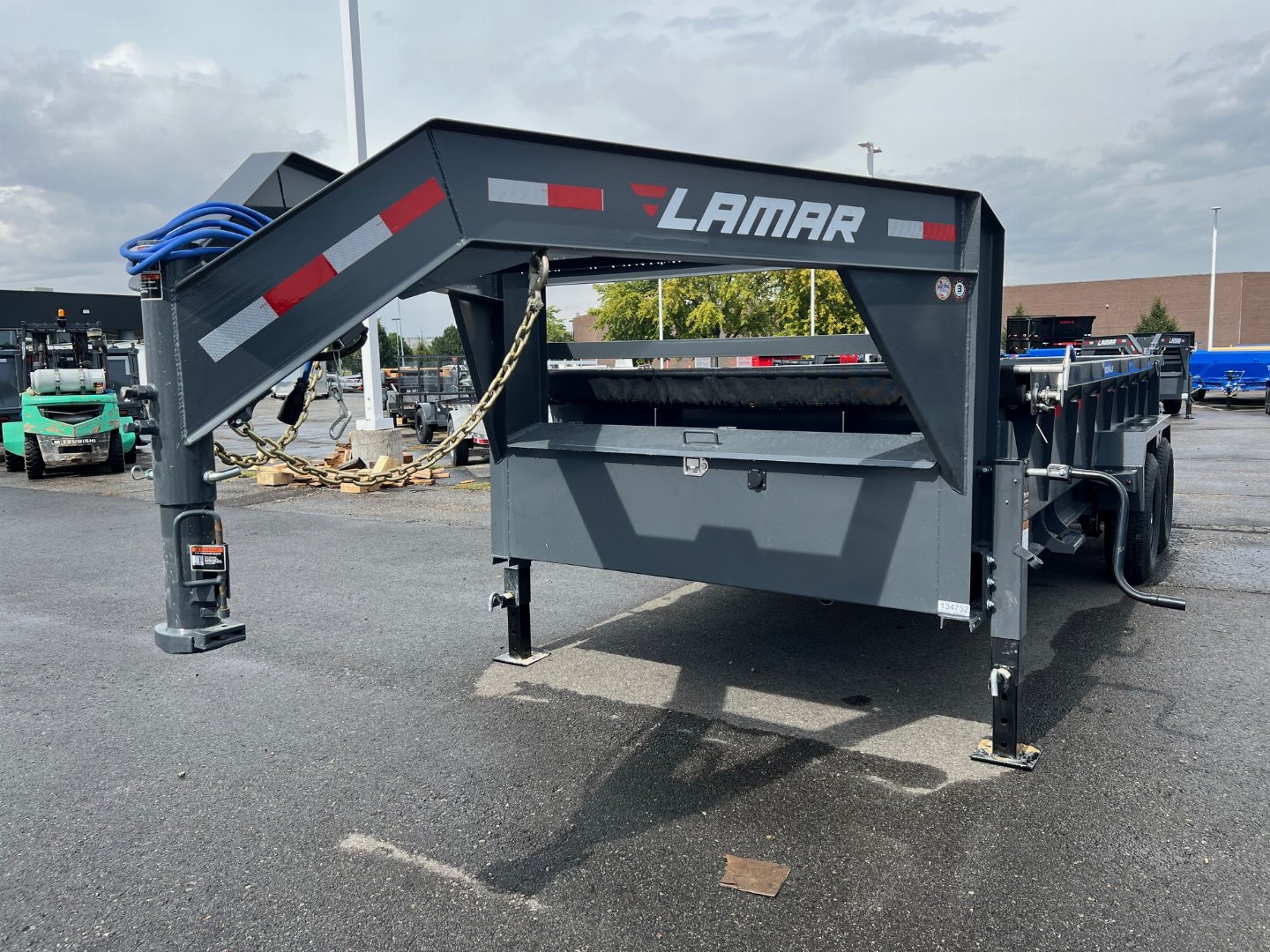 New 2025 Lamar Trailers 83X16 14K GOOSE Dump Trailer | Billings Montana