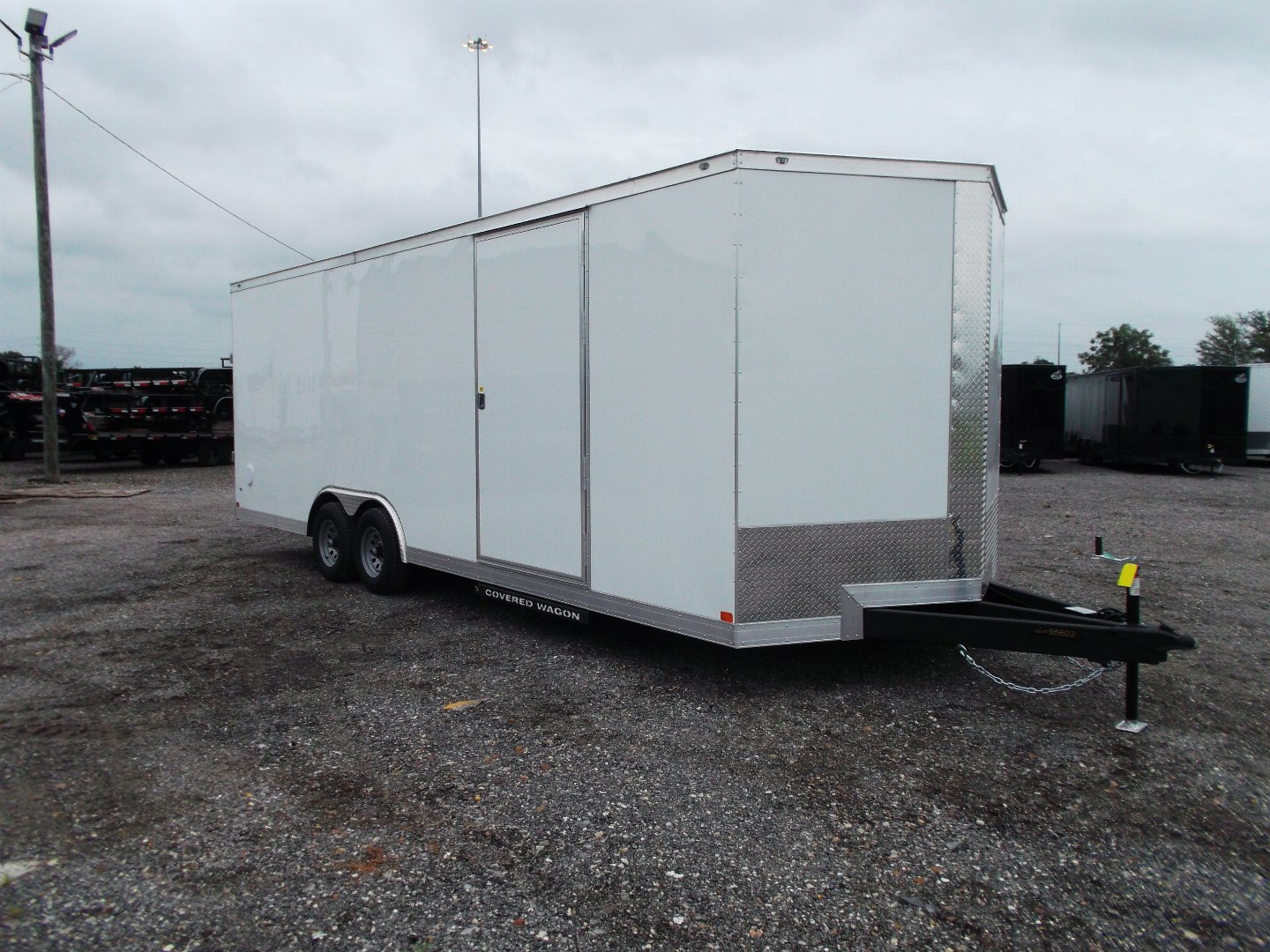 New 2025 COVERED WAGON TRAILERS 8.5x24 Cargo Trailer / Car Hauler / 7ft ...