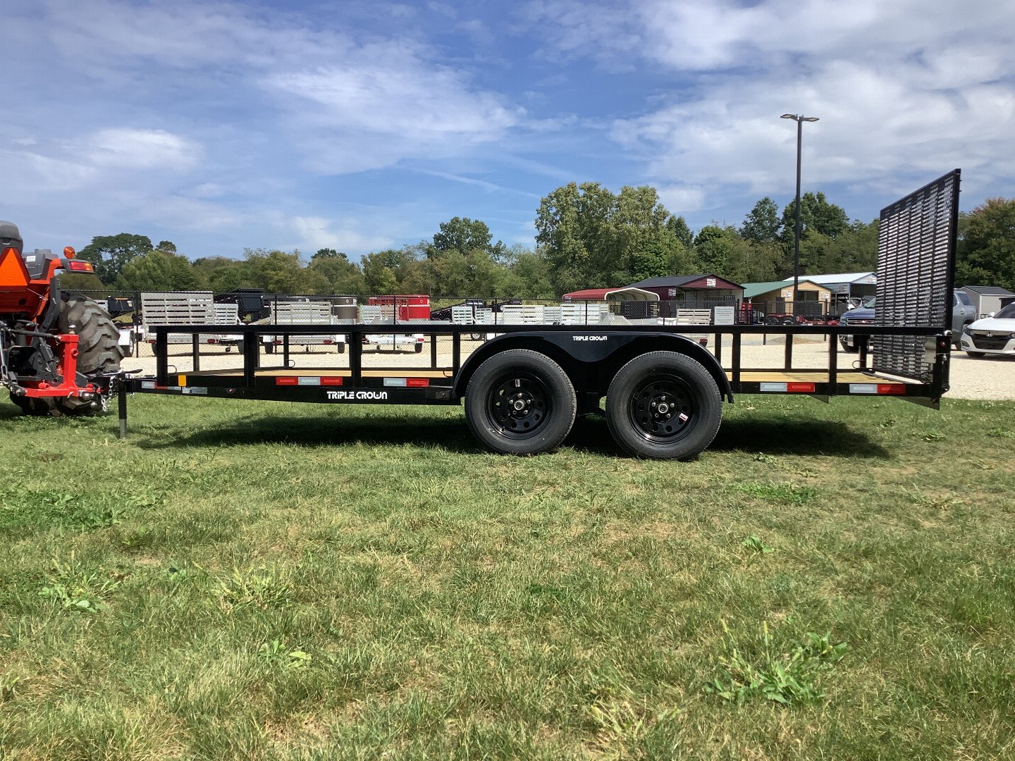 New 2025 Triple Crown Trailers 6X16TA Deluxe Utility Trailer | Orrville ...