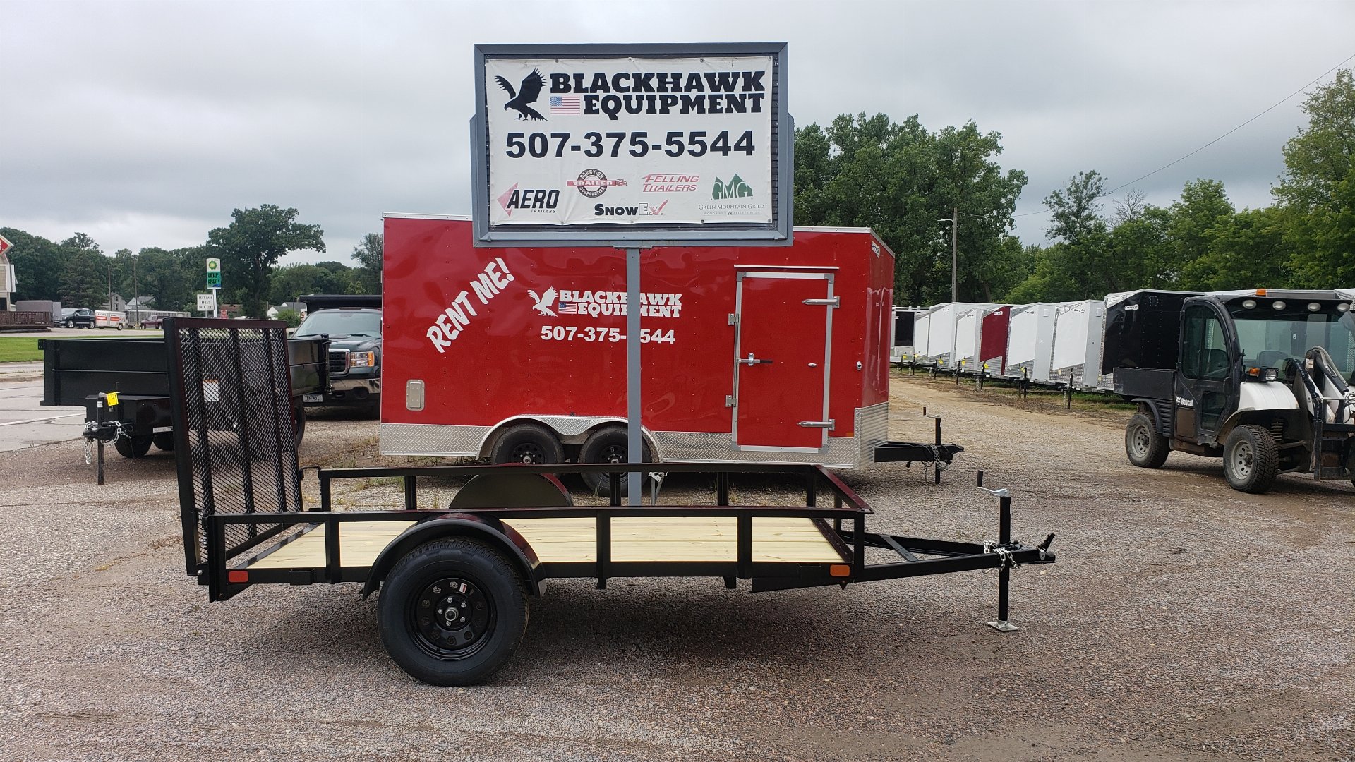New 2024 Teske Manufacturing 5x10 Utility Trailer | Lake Crystal Minnesota