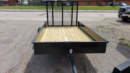 New 2024 Teske Manufacturing 5x10 SSR Wood Floor Utility Trailer | Lake ...