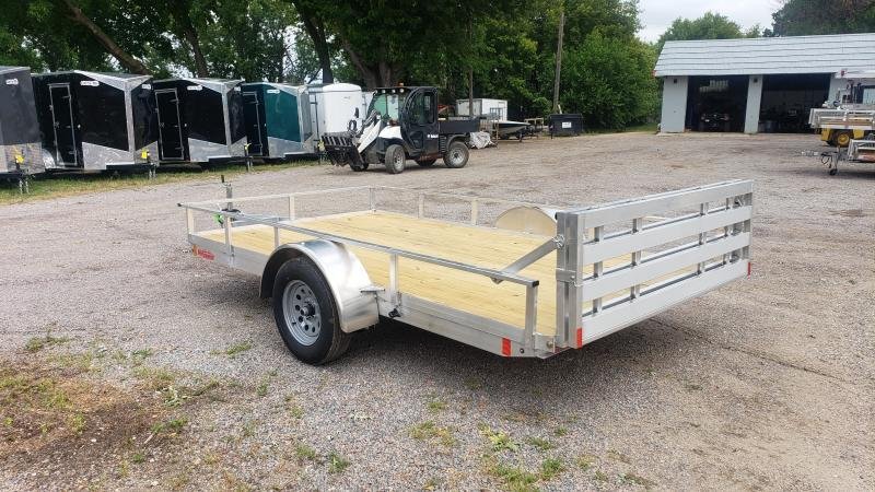 New 2025 HIGH COUNTRY 6.5x12 Aluminum Utility Trailer with Split Ramp ...