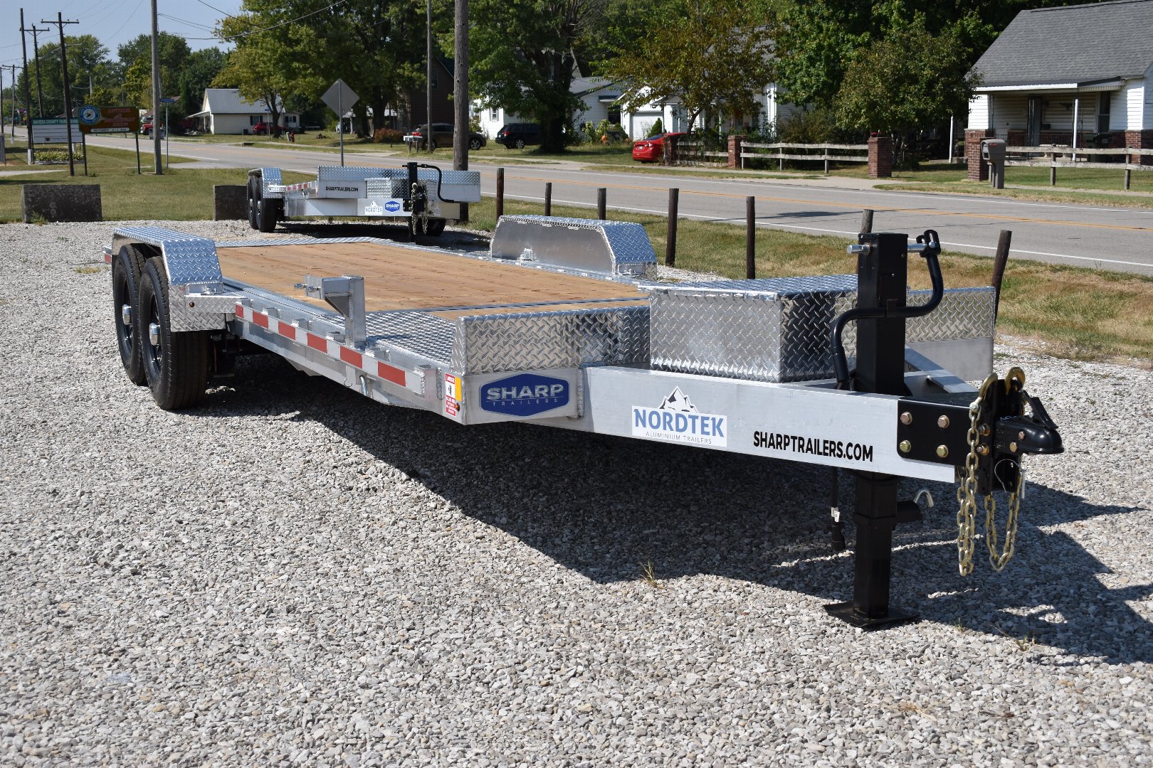 New 2025 Nordtek 6+18 16K GRAVITY TILT Equipment Trailer | Elnora Indiana