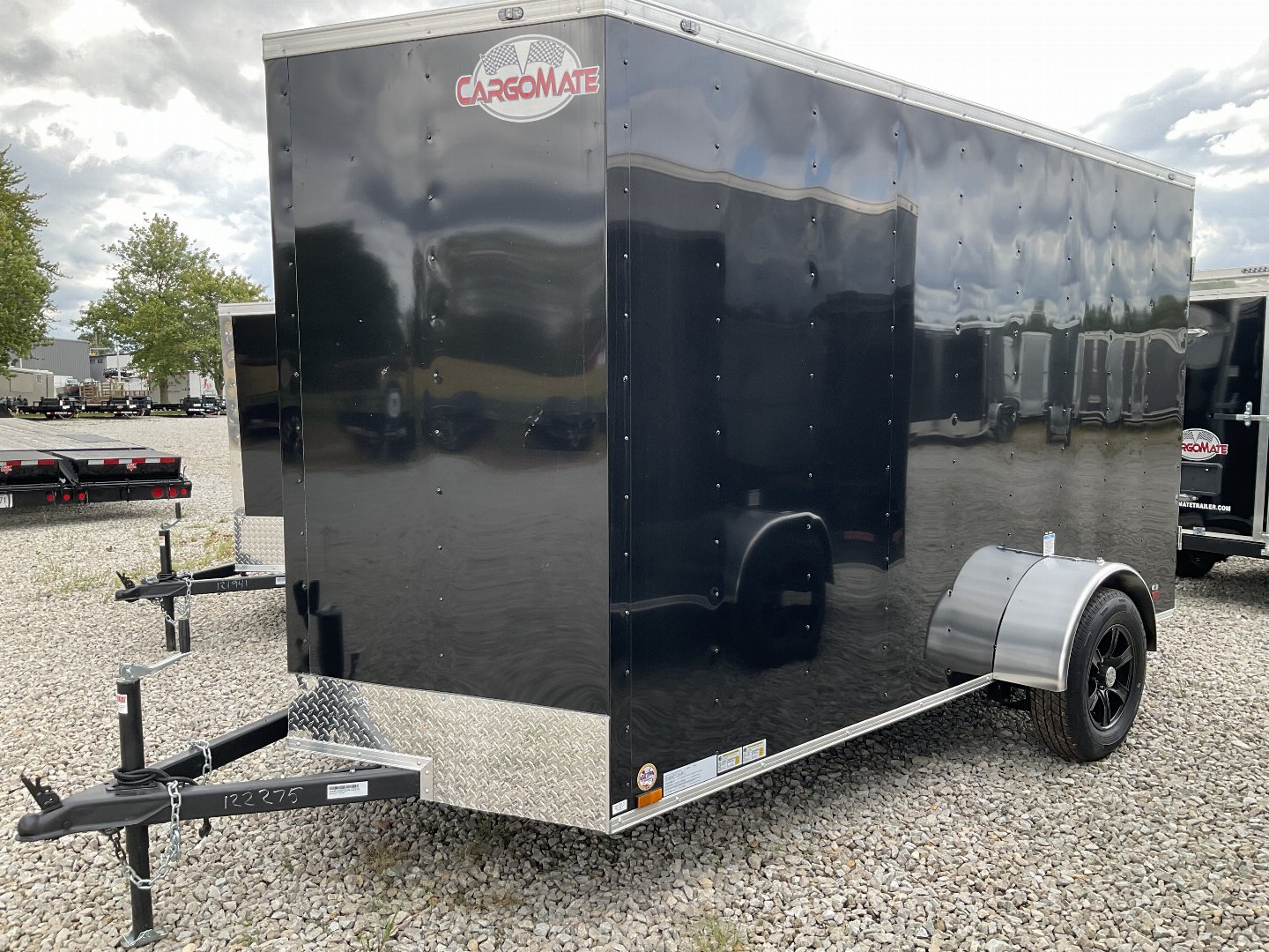New 2025 CARGO MATE SSV612SA Cargo / Enclosed Trailer 6X12 SA RAMP DOOR ...