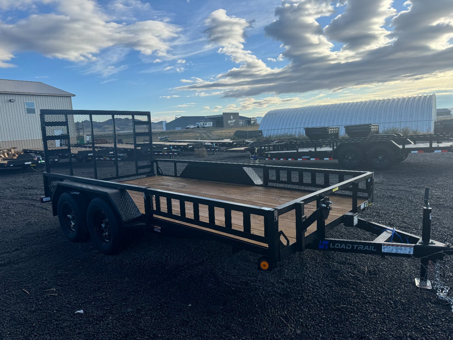 New 2024 LOAD TRAIL UE 83x14 Utility Trailer | Three Forks Montana