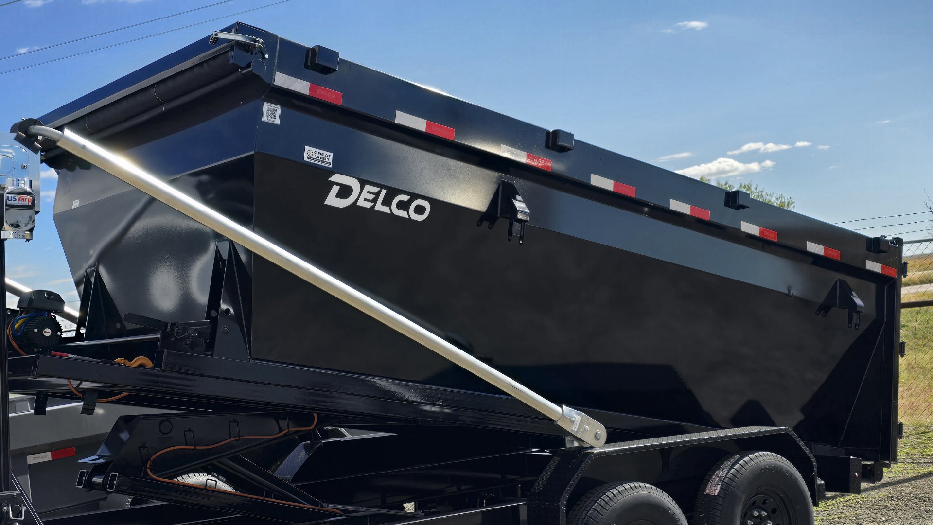 New 2024 Delco Trailers 14' Roll-Off Dump Bin | Fort Morgan Colorado