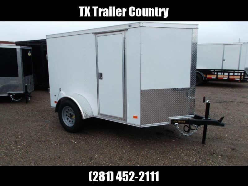 New 2025 COVERED WAGON TRAILERS 5x8 Cargo Trailer / Enclosed Trailer ...