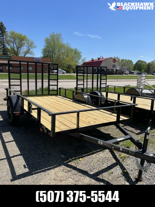 New 2024 Carry-On 6X12 HD Ramp 3K Utility Trailer | Lake Crystal Minnesota