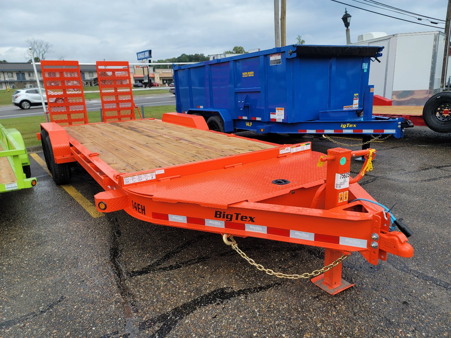 New 2025 Big Tex Trailers 14EH-20 Equipment Trailer | Lenoir City Tennessee