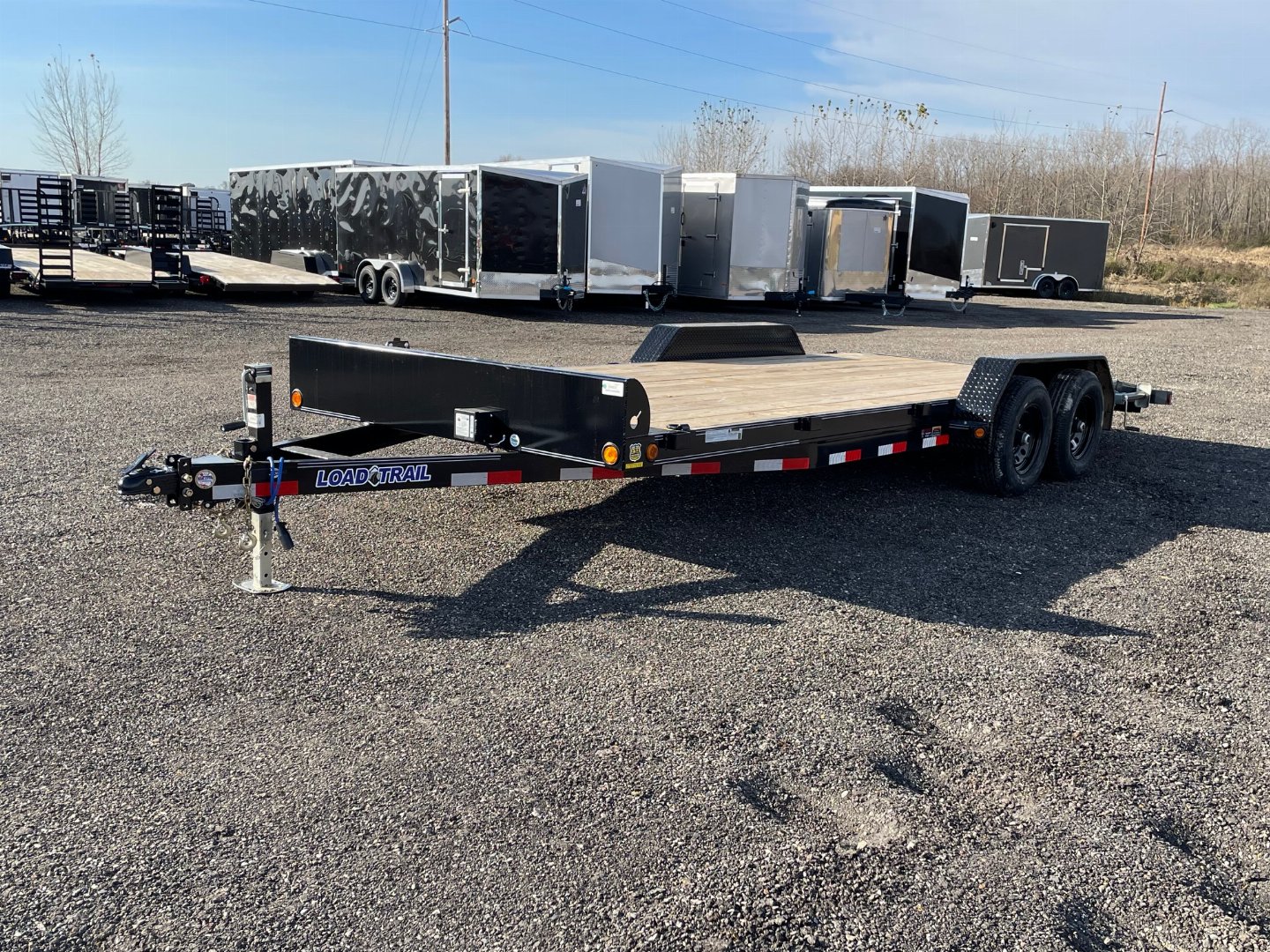 New 2025 LOAD TRAIL 83"X20' 10k Car Hauler Trailer | Wayland Michigan