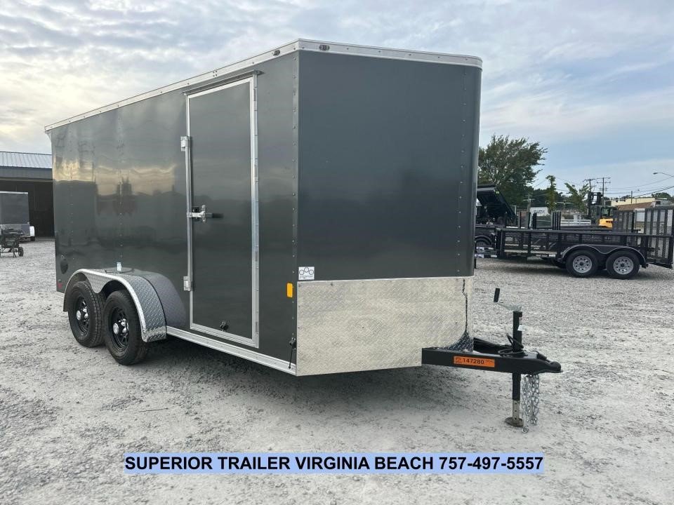 New 2025 CONTINENTAL CARGO 7x14 w/ Ramp Door Cargo / Enclosed Trailer ...