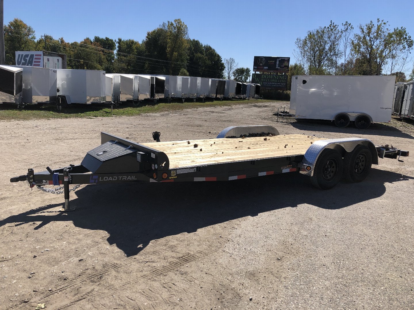 New 2025 Load Trail 83"X18' 7K Car / Racing Trailer | Lake Odessa Michigan
