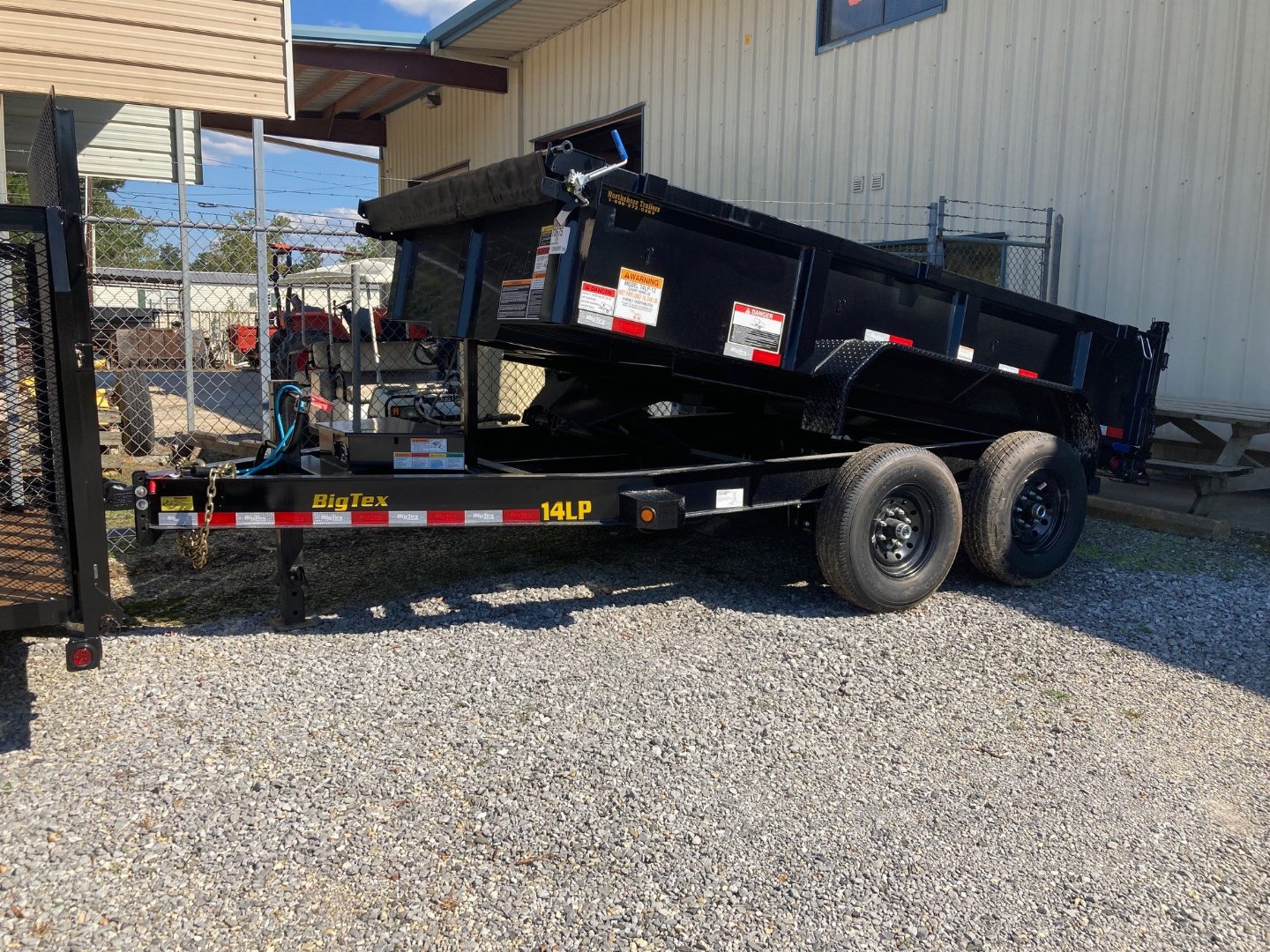 New 2025 BIG TEX TRAILERS 7x12 14LP Dump Trailer | Covington Louisiana