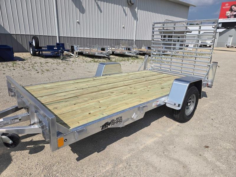 New 2025 Black Rhino 72" x 12' NSR Trailer | Hustisford Wisconsin
