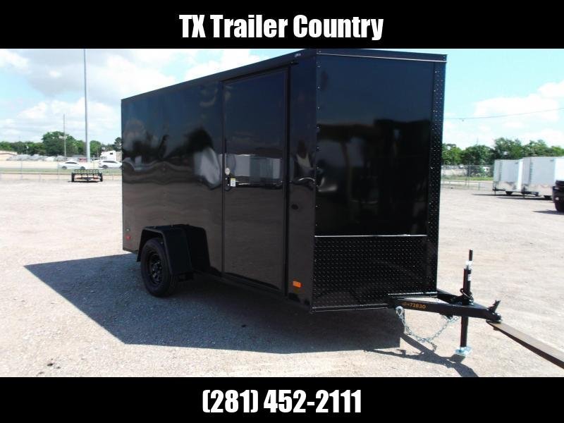 New 2025 COVERED WAGON TRAILERS 6x12 Single Axle Cargo / Enclosed ...