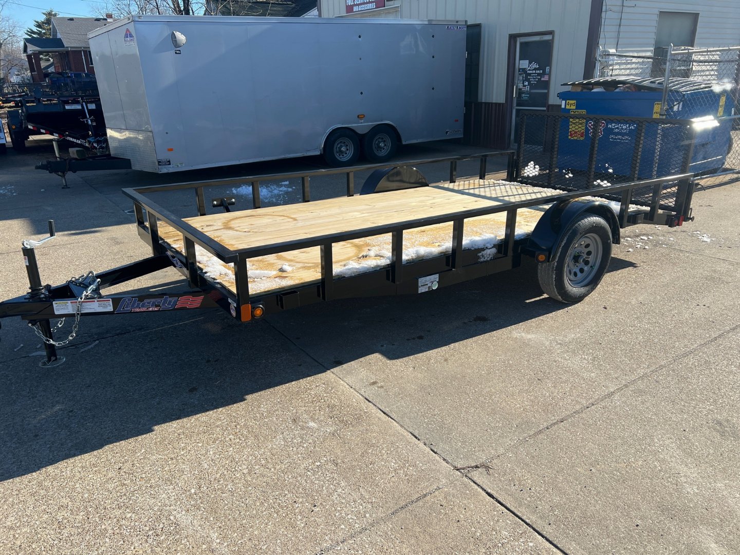 New 2025 Liberty Trailers 83X14 Utility | Evansville Indiana