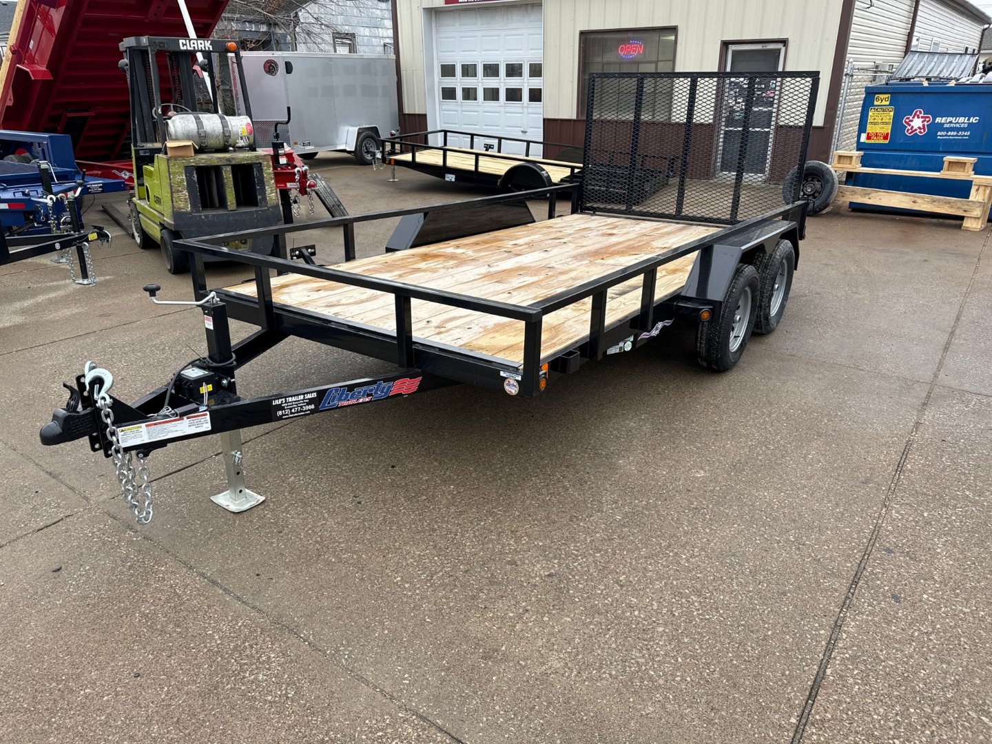 New 2025 Liberty Trailers 83x14 7K Utility | Evansville Indiana