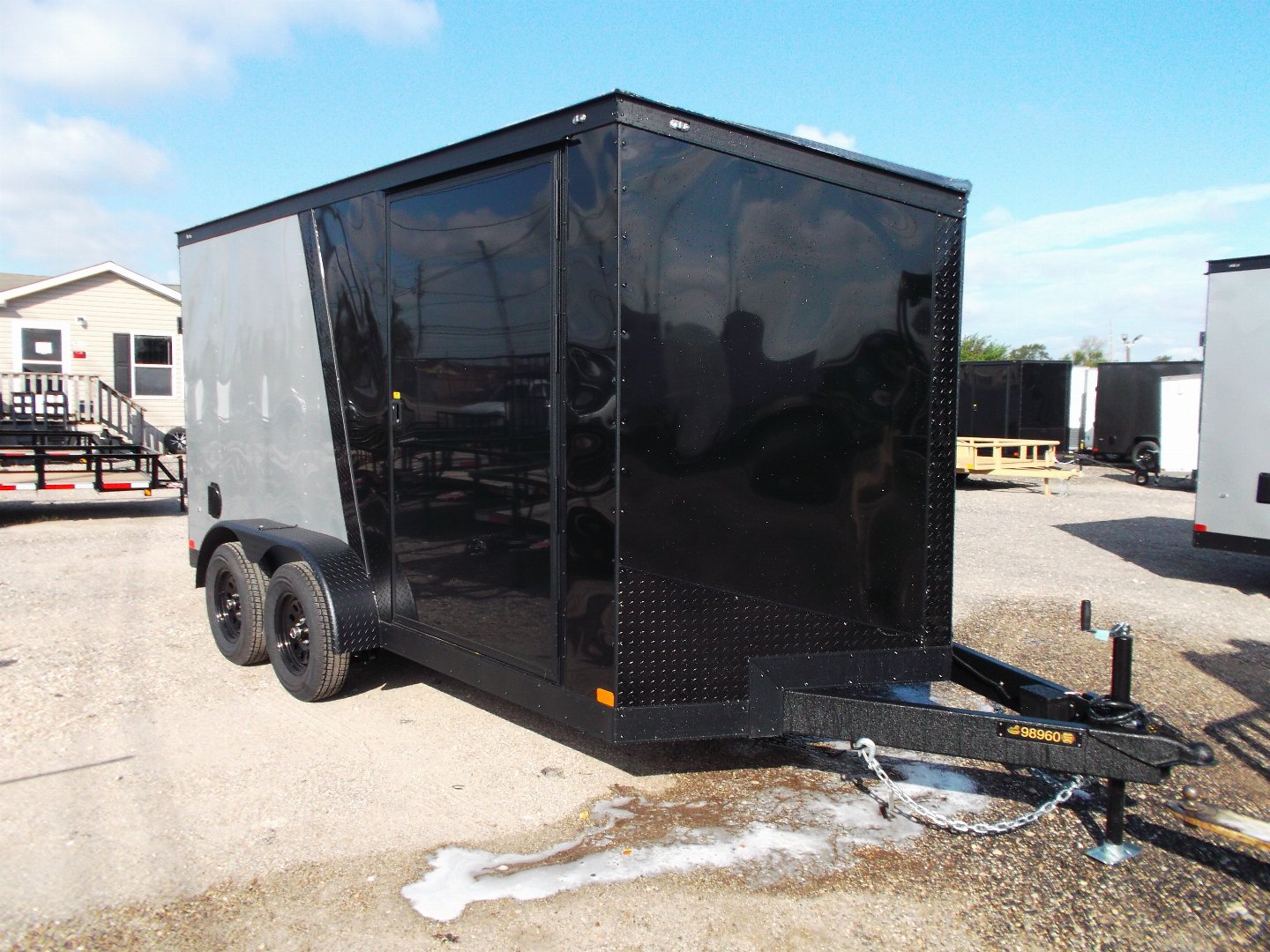 New 2025 COVERED WAGON TRAILERS 7x14 Cargo Trailer / Enclosed Trailer ...