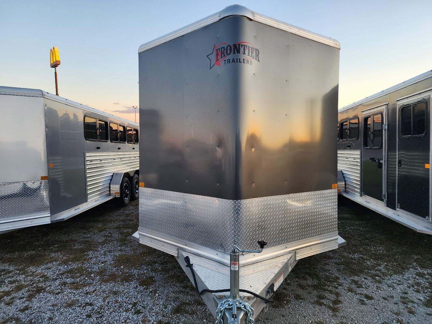 New 2025 Frontier Trailers Pen / Stock Combo Trailer | Warren Indiana