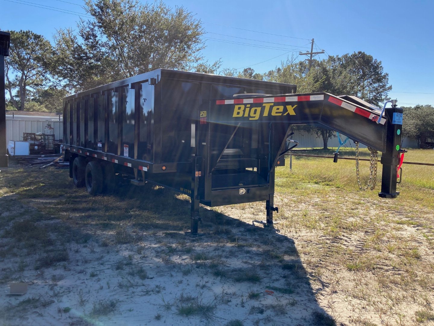 New 2025 Big Tex Trailers 7.8x20 25DU Dump Trailer | Covington Louisiana