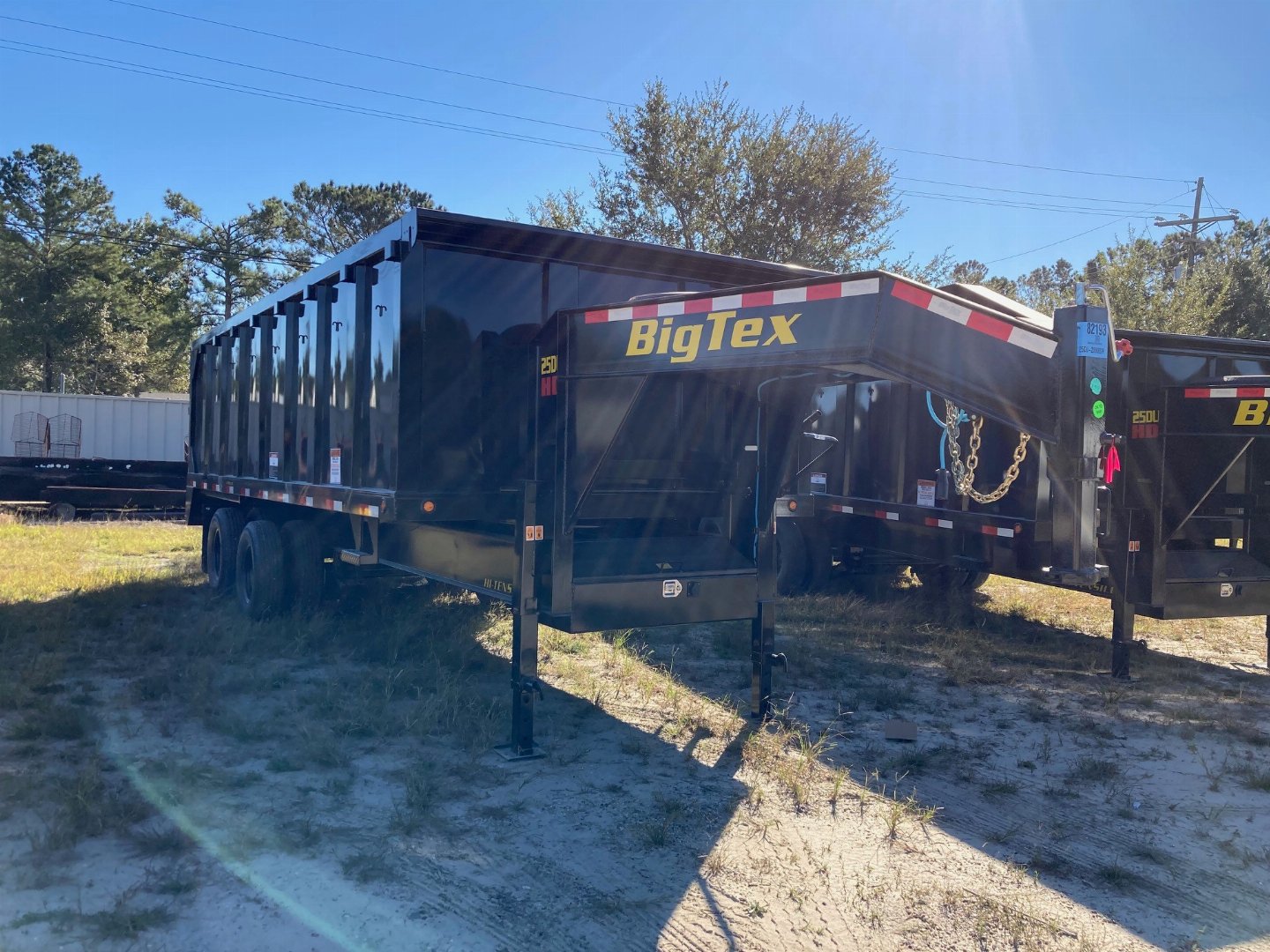 New 2025 Big Tex Trailers 7.8x20 25DU Dump Trailer | Pearl River Louisiana