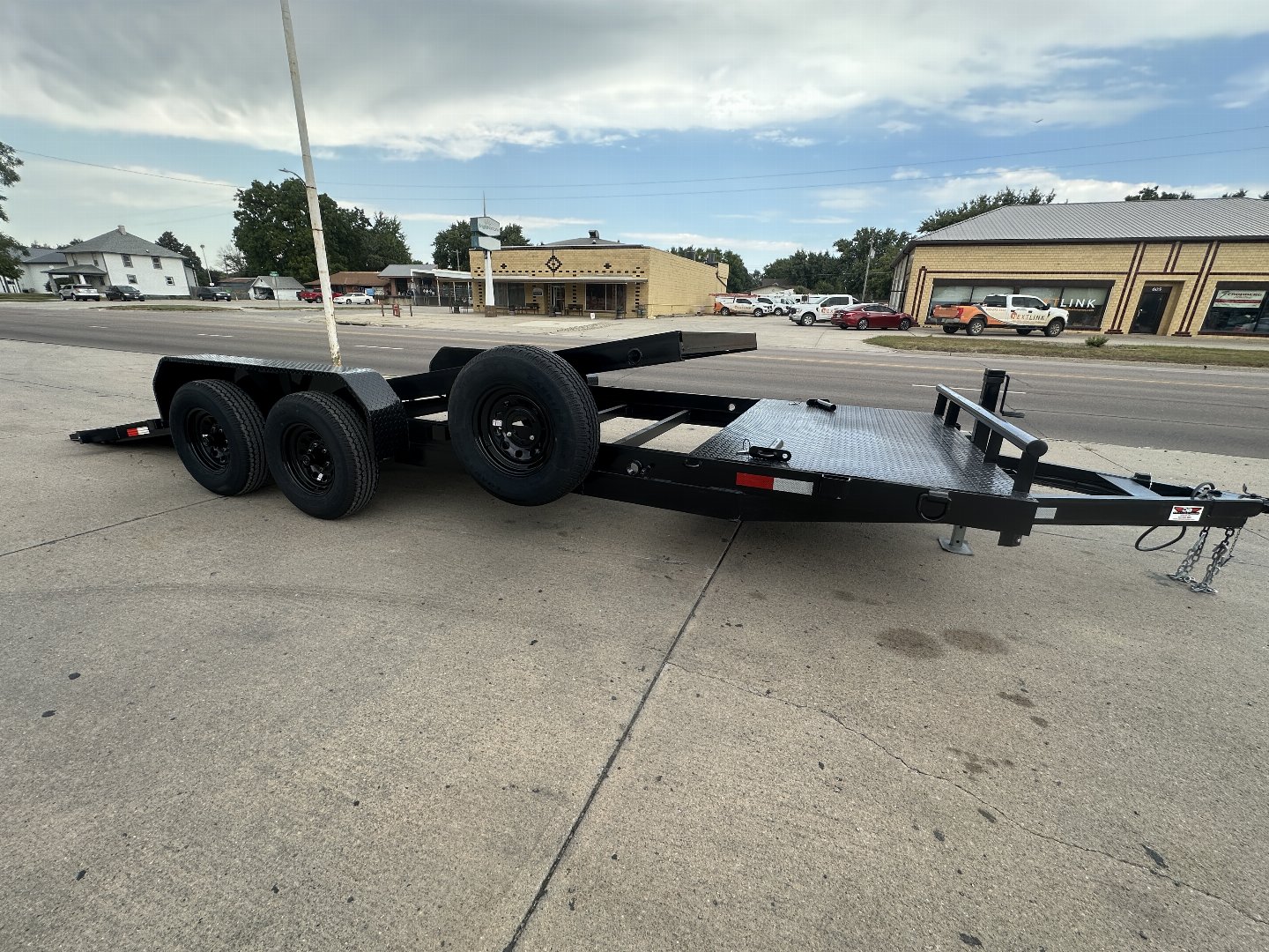 New 2025 Stag Trailers 10K Tilt Deck Equipment Trailer | Norfolk Nebraska
