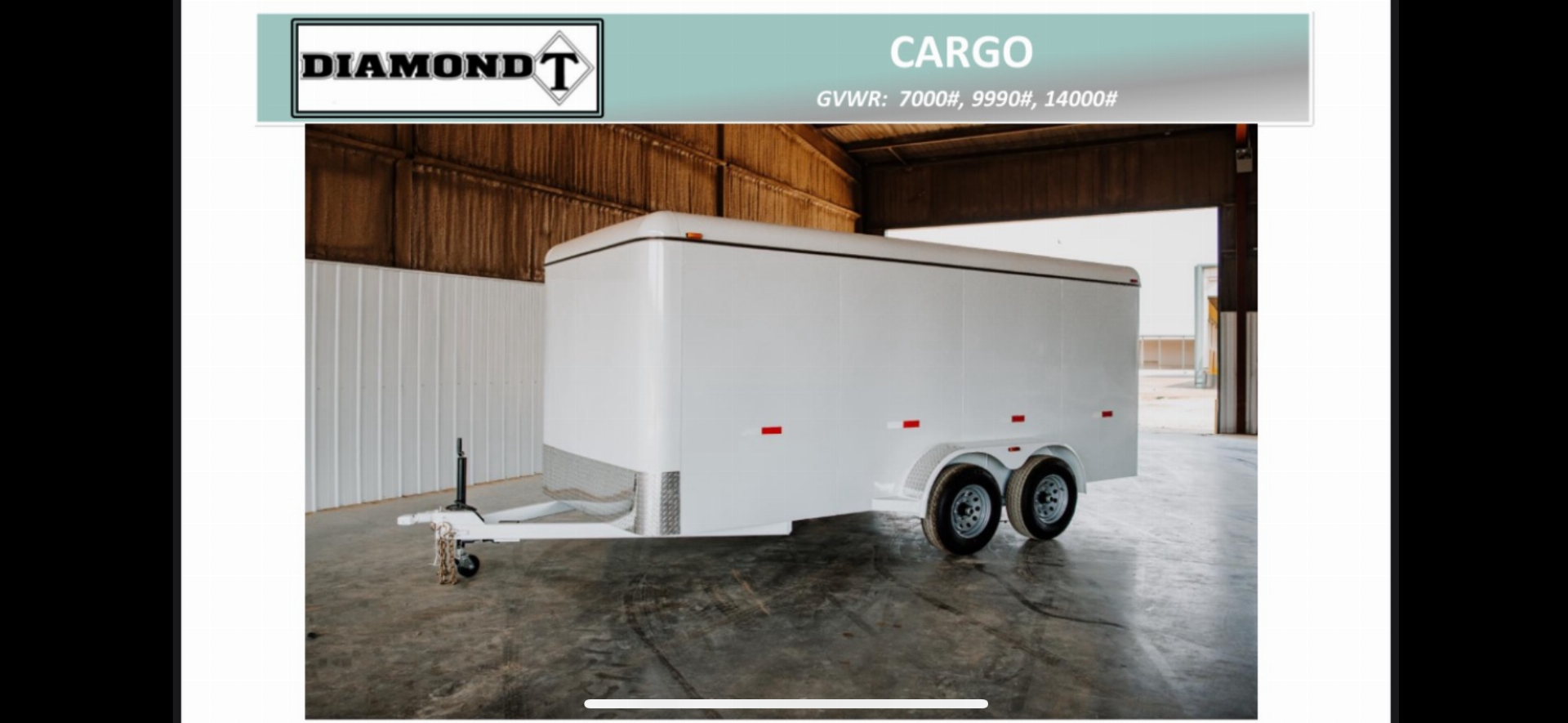 New 2025 Diamond T Cargo / Enclosed Trailer | Marion Texas