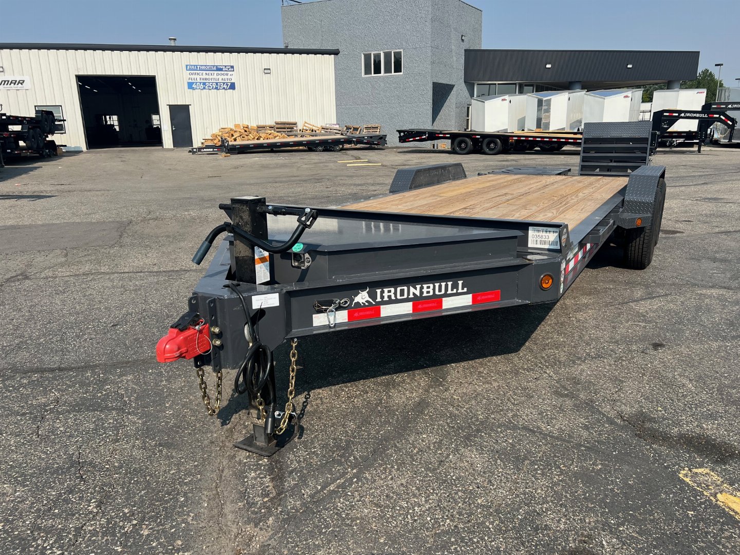New 2022 Valor Trailers 16TU Tilt 19K Equipment Trailer Billings Montana